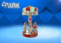 China 3 Players Amusement Game Machines Happy Childhood Carousel Ride Three People for sale