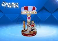 China 3 Players Amusement Game Machines Happy Childhood Carousel Ride Three People for sale