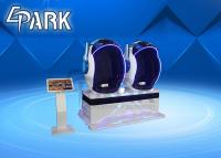 China 3 Seats VR Egg Chair with 3 DOF Electric Platform / 22 inch Monitor for sale