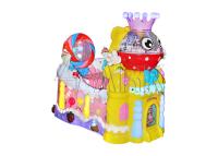 China Amusement swing car kids children electric ride on car EPARK candy castle coin operated kiddie rides on game machine for sale
