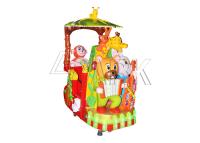 China Animal Park Outdoor Kiddy Ride Machine Commercial Games Insert Coins / Tokens Play for sale