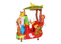 China Animal Park Outdoor Kiddy Ride Machine Commercial Games Insert Coins / Tokens Play for sale