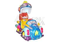 China Adventure Kiddy Ride Machine blue Coin Operated Motorcycle For Double Player for sale
