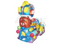 China Adventure Kiddy Ride Machine blue Coin Operated Motorcycle For Double Player for sale