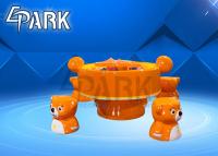China Bear Sand Table Coin Pusher Amusement Game Machines For Kids L90*W120*H70 CM for sale