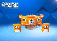 China Bear Sand Table Coin Pusher Amusement Game Machines For Kids L90*W120*H70 CM for sale
