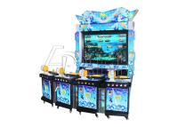 China 55 Inch Coin Operated Arcade Machines / Redemption Fishing Game Machine 4 Players for sale