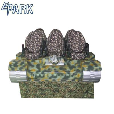 China 6 Players Tank Virtual Reality Simulator Cinema / Coin Amusement Game Machine for sale