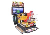 China 3D Sky Trooper Coin Operated Car Racing Simulator Machine With Dynamic Seat for sale