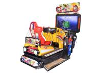 China 3D Sky Trooper Coin Operated Car Racing Simulator Machine With Dynamic Seat for sale