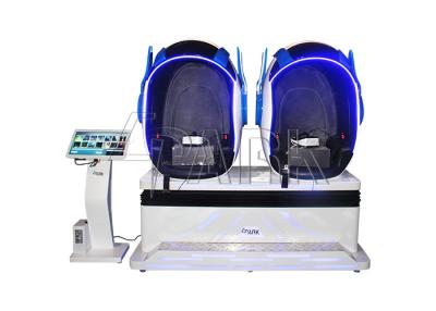China Attract And Fashion 9D VR Simulator / Virtual Reality Roller Coaster Motion Chair for sale