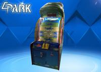 China Bass Wheel Lottery Redemption Video Arcade Machines / Coin Pusher Game Machine for sale
