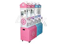 China Mini Double Gift Vending Machines With Hardware And Plastic Material for sale