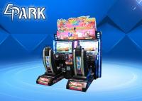 China Coin-Operated Arcade Racing Racing Game Machine Two-Person Parkour Racing Simulator for sale