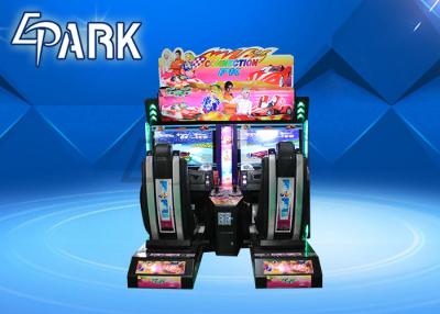 China Coin-Operated Arcade Racing Racing Game Machine Two-Person Parkour Racing Simulator for sale
