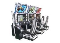 China 42 Inch Screen Racing Game Machine Street Advertising Competition Video Machine for sale