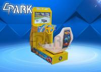 China Vivid 22 Inch Racing Game Machine Metal Firm Structure Powder Coating for sale