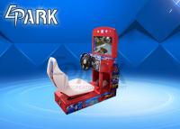 China Vivid 22 Inch Racing Game Machine Metal Firm Structure Powder Coating for sale