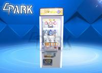 China Amusement mini golden key crane machine coin pusher joystick control doll drop machine for sale