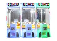 China High Profit! Best Price Crazy Toy 3 Crane Claw arcade machine coin operated for sale