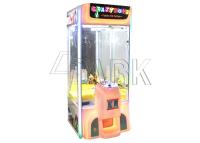 China High Profit! Best Price Crazy Toy 3 Crane Claw arcade machine coin operated for sale