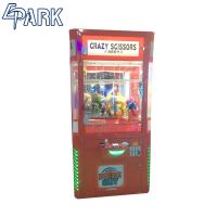 China Guangzhou EPARK Factory British Style Crazy Scissors cut prize coin operated crane machine for sale