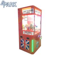 China Guangzhou EPARK Factory British Style Crazy Scissors cut prize coin operated crane machine for sale