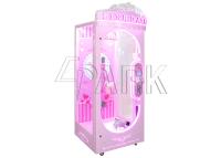 China Malaysia Arcade Claw Machine Pink Date Cut Prize Pusher Toy Vending Machine Coin Operated for sale