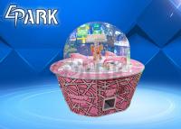 China Shopping Arcade Kids Candy Vending Machine With Colourful Lights 80W for sale