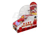 China Metal Arcade Basketball Game Machine Electronic Coin Operated Skill  Crazy Hoop Street for sale