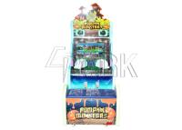 China Apumpkin Monsters Lottery Crane Game Machine Four Wheels Easy To Move for sale