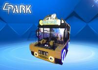 China Two Player Cooperated  Video Game Machine Ball Hit Screen Electric Car Machine for sale