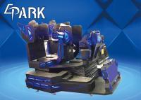 China 3 Dof Motion Platform 9D VR Simulator 3 People Cinema With Games for sale