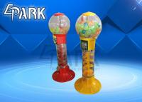 China Shopping Children Coin Operated Vending Machine / Gumball Ball Capsule Candy Game Machine for sale