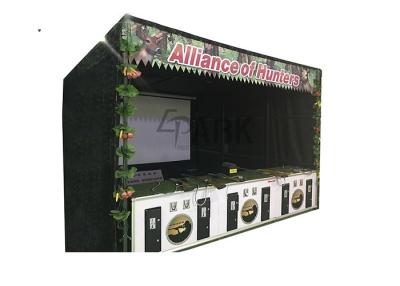 China Projector screen air gun  game real sense hunting EPARK 6 players  simulator arcade video Game Machine for sale