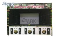 China Projector screen air gun  game real sense hunting EPARK 6 players  simulator arcade video Game Machine for sale