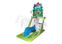 China 2  Players Coin Operated Arcade Machines , Speed Race Video Arcade Fitness Running Game Machine for sale