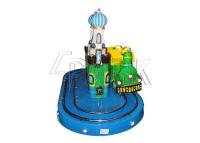 China Coin Operated Small Train Ride On Track Round Castle Comfortable And Safe for sale