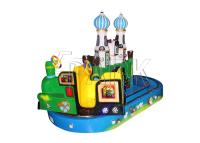 China Coin Operated Small Train Ride On Track Round Castle Comfortable And Safe for sale
