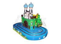China Coin Operated Small Train Ride On Track Round Castle Comfortable And Safe for sale