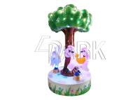 China Coin Operated Tree Carousel 3 Players Horse Kiddie Rides for sale
