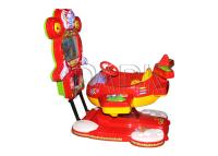 China 3D Fly Ship Kiddie Rides Kids Coin Operated Game Machine for sale