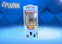 China Cinema LED Supported Claw Crane Machine With Metal Cabinet for sale