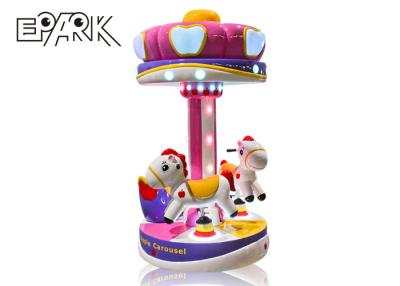 China Carousel Horses Fiberglass Kiddy Ride Machine For Amusement Park for sale