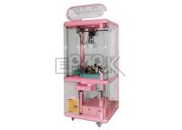 China CE Soft Toy Metal Coin Operated Crane Machine For Supermarket for sale