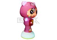 China 45MM Space Capsule Coin Operated Machine Automatic Out Candy / Bounce Ball for sale