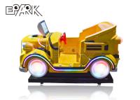 China FRP Material Animation Video Game Kiddie Ride On Car With Steering Wheel for sale