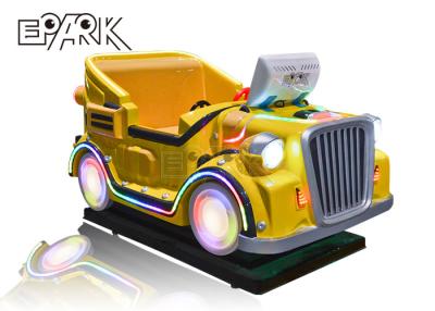 China FRP Material Animation Video Game Kiddie Ride On Car With Steering Wheel for sale