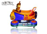 China Coin Operated Plastic Material Kids Swing Car Spaceship smiles kiddie ride for sale for sale