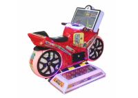 China Children Amusement Park Kiddy Ride Machine Crazy Motorcycle Electronic Racing Game Machine for sale
